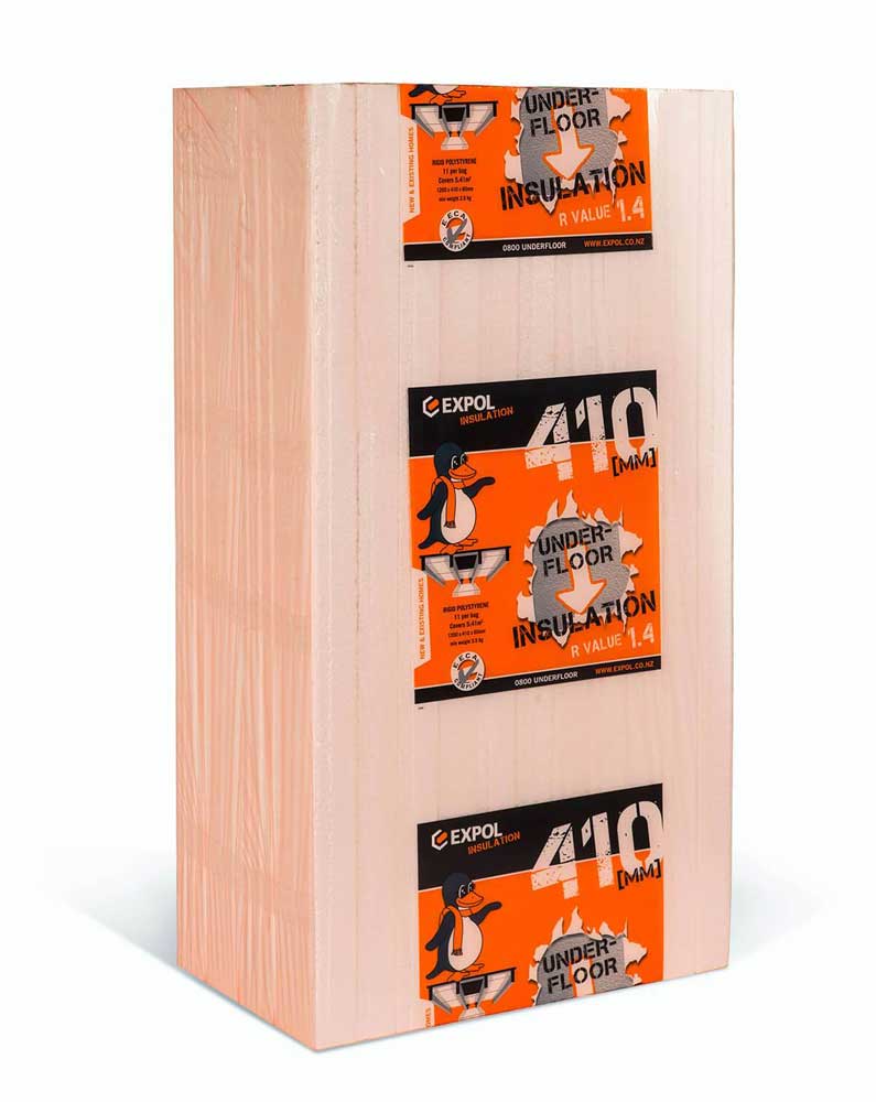 Expol R1.4 - 410 White UnderFloor Insulation — Tried.Tested.Proven