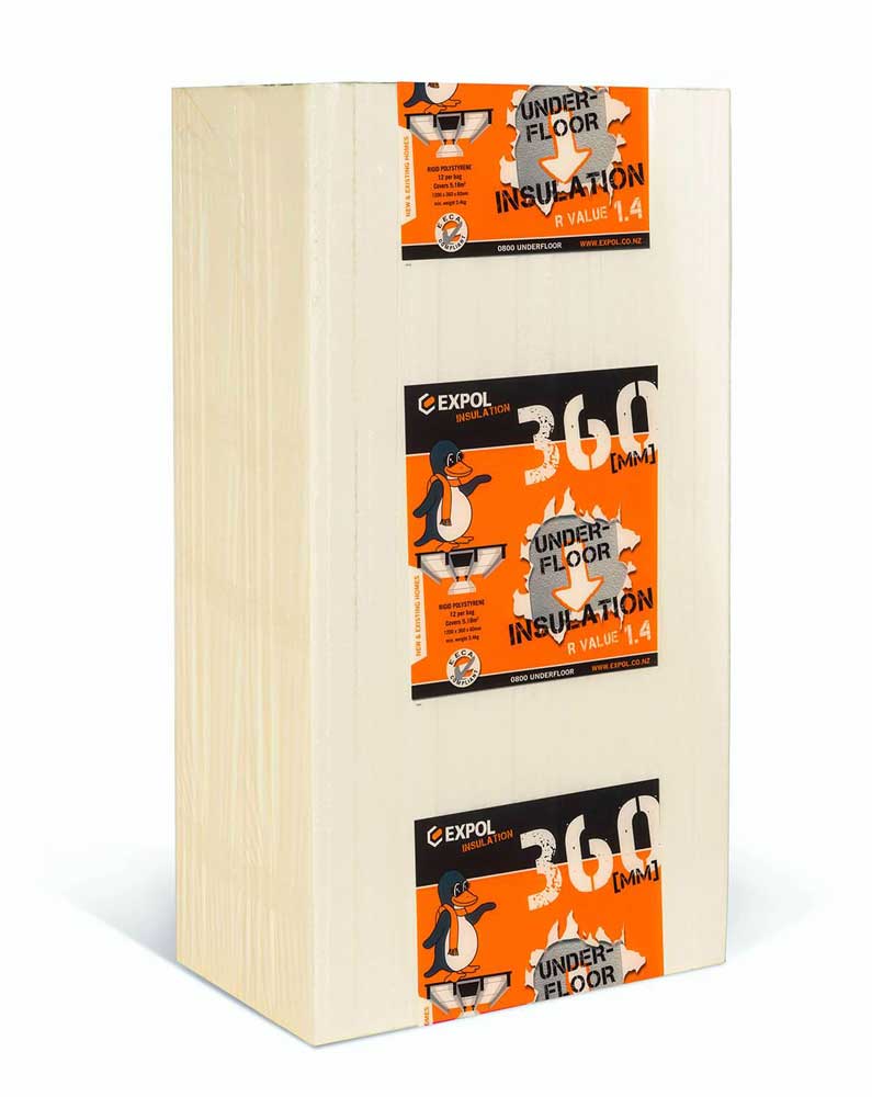 Expol R1.4 - 360 White UnderFloor Insulation — Tried.Tested.Proven